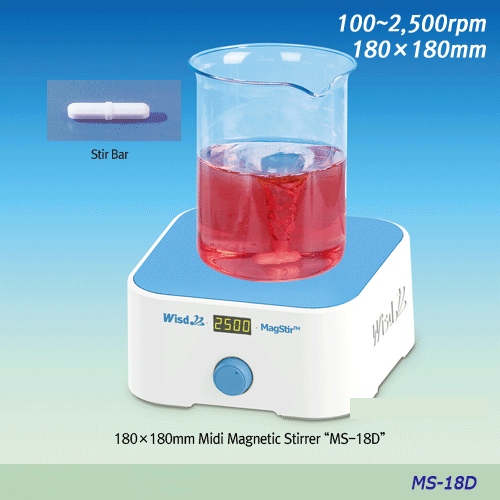 Compact Magnetic Stirrer, MS-18D, 230V | Online Shop
